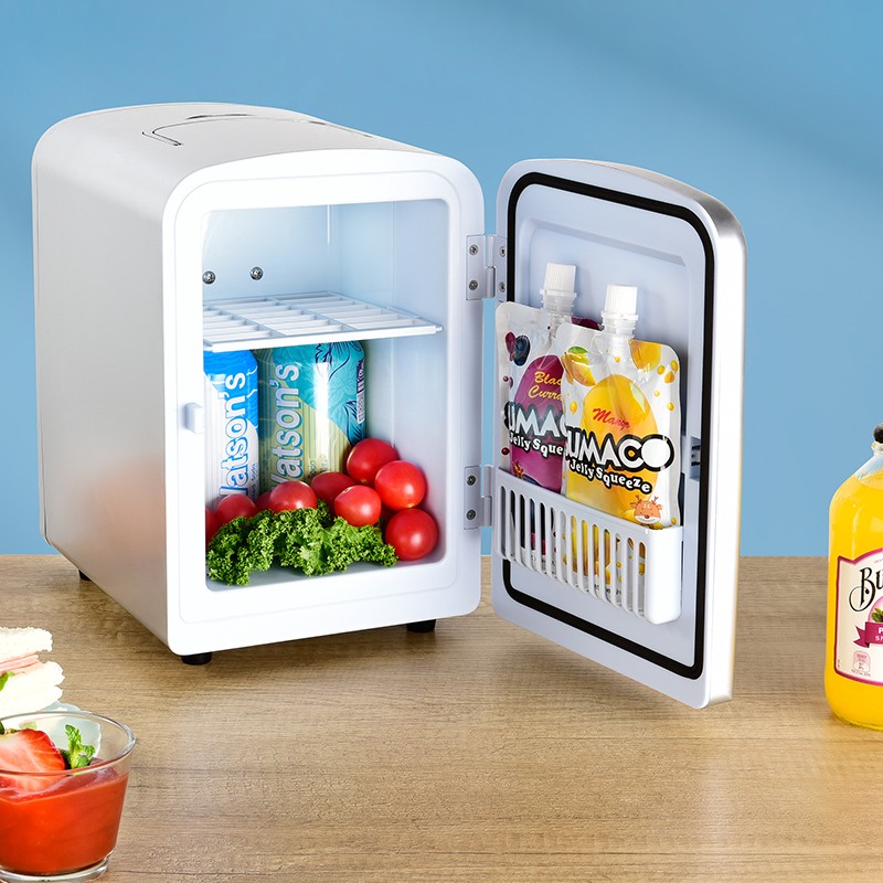 Mini Frigo 4L Silver Nano Fridge - Yoghi