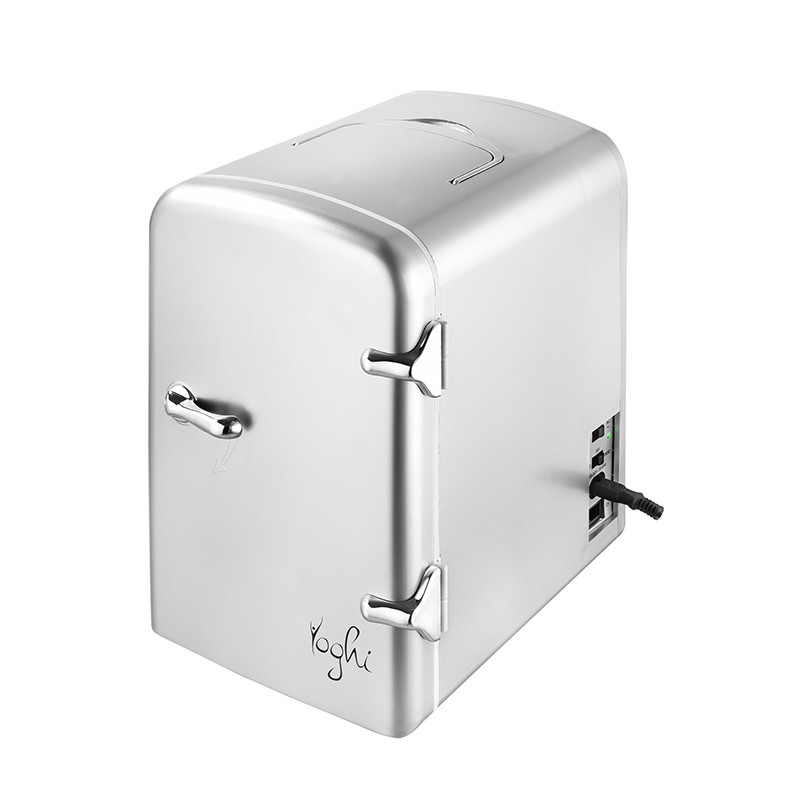 Mini Frigo 4L Silver Nano Fridge - Yoghi